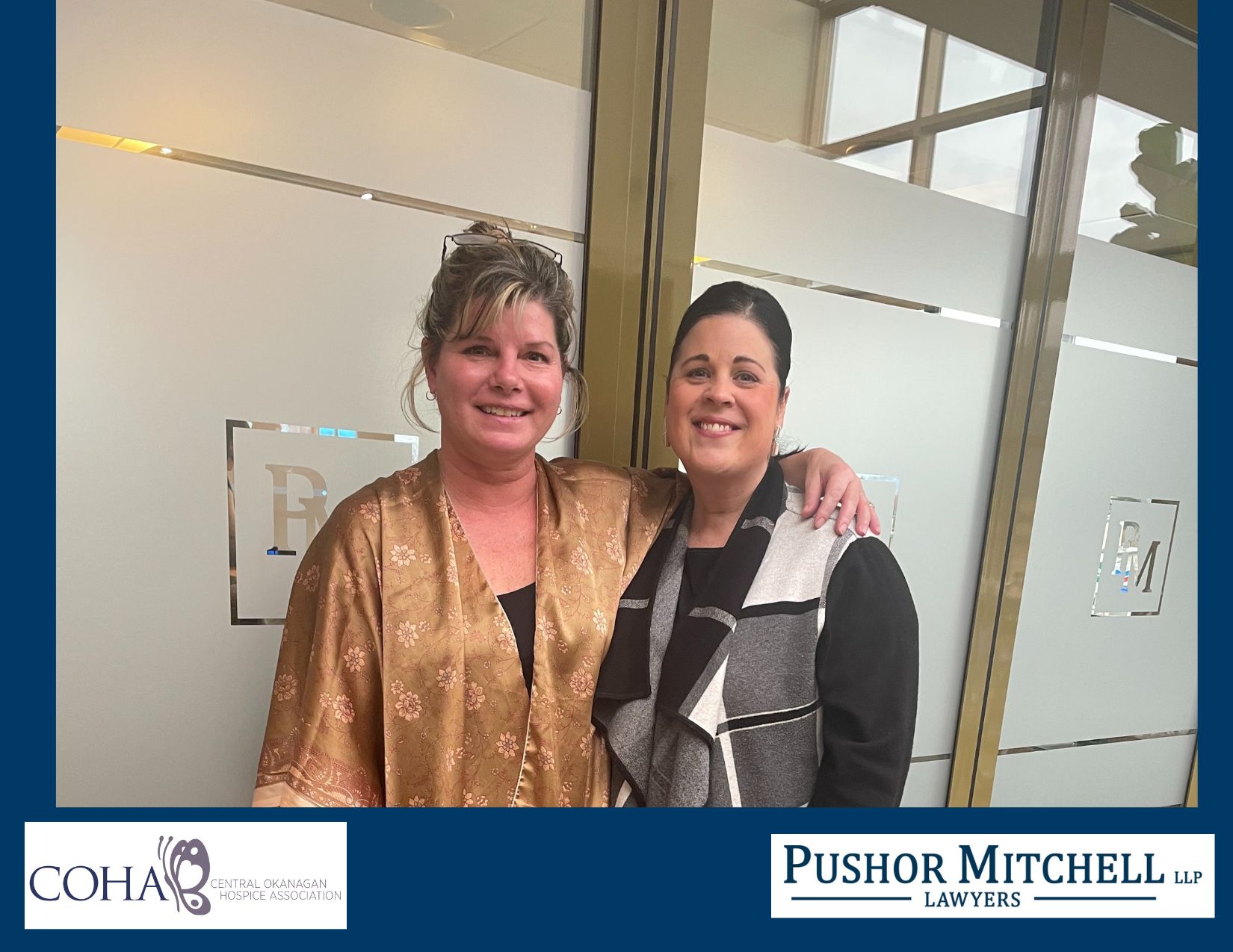 Pushor Mitchell Fundraiser Week for COHA - Pushor Mitchell LLP Pushor Mitchell Fundraiser Week for COHA - Pushor Mitchell LLP