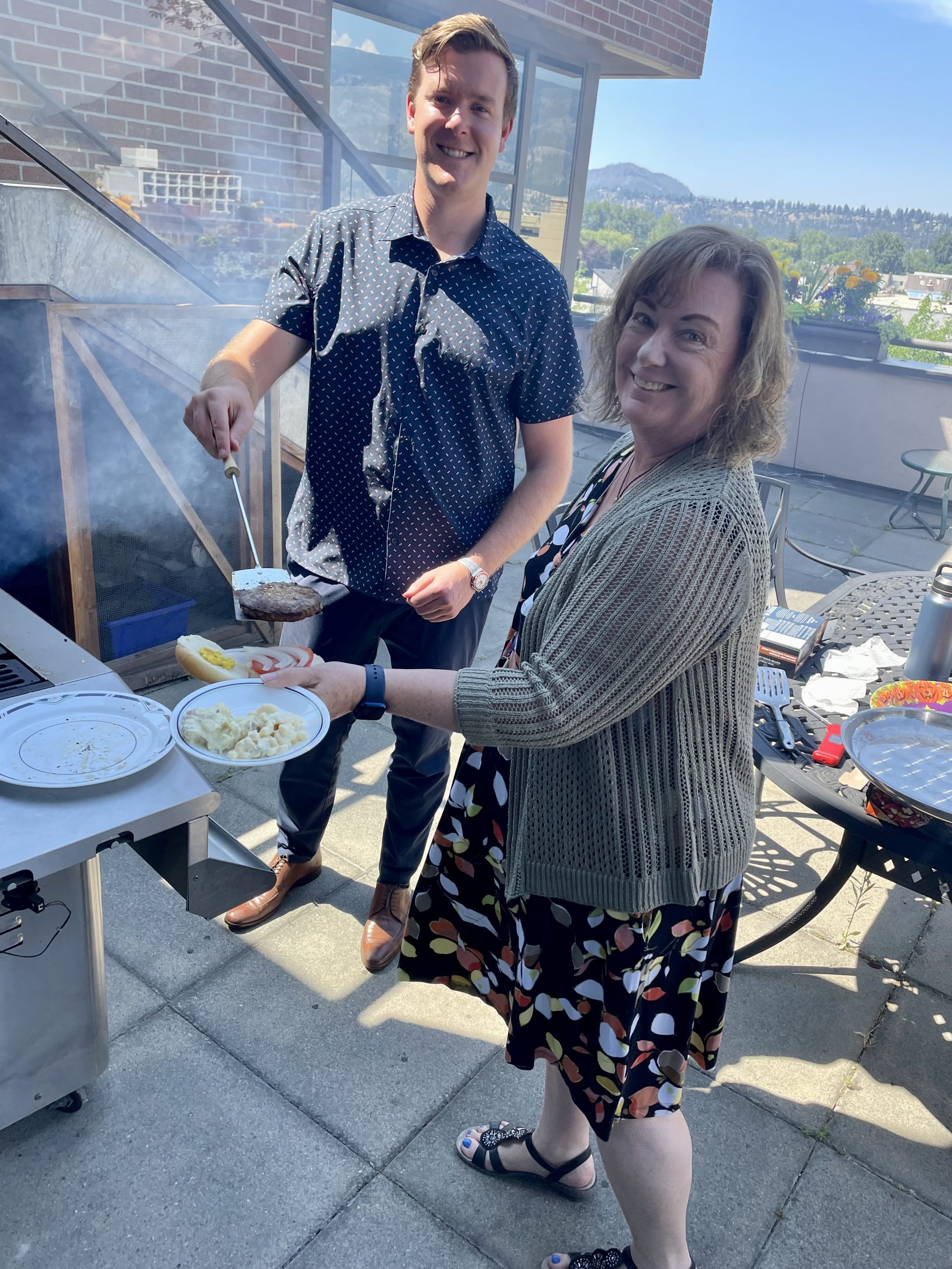 Pushor Mitchell Barbeque To Support CMHA Kelowna - Pushor Mitchell LLP
