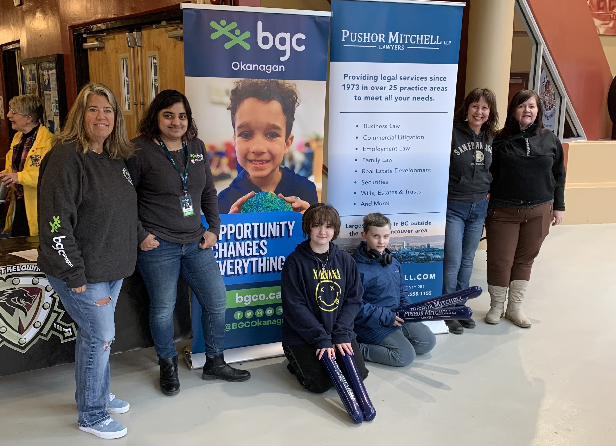 Pushor Mitchell Sponsors Family Day At West Kelowna Warriors Game ...